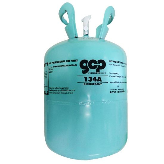 Cilindro desechable 13,6 kg 30 libras de gas refrigerante R134A - Comprar R134A, Gas ...